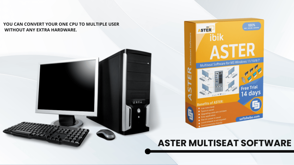 Aster-multiseat software - Softsheba.com
